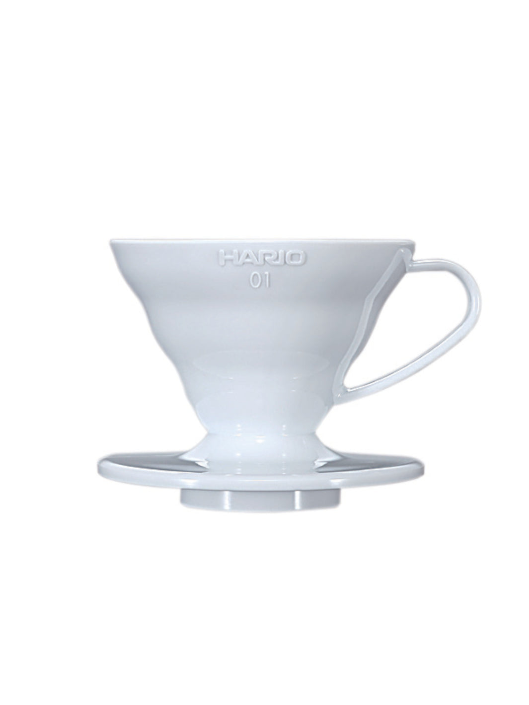 HARIO V60-01 Dripper (Plastic) – Eight Ounce Coffee